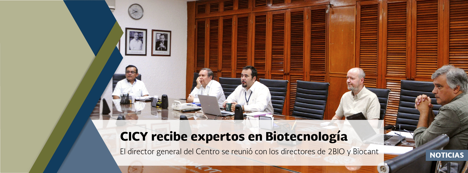 boletín - CICY recibe a expertos en Biotecnología