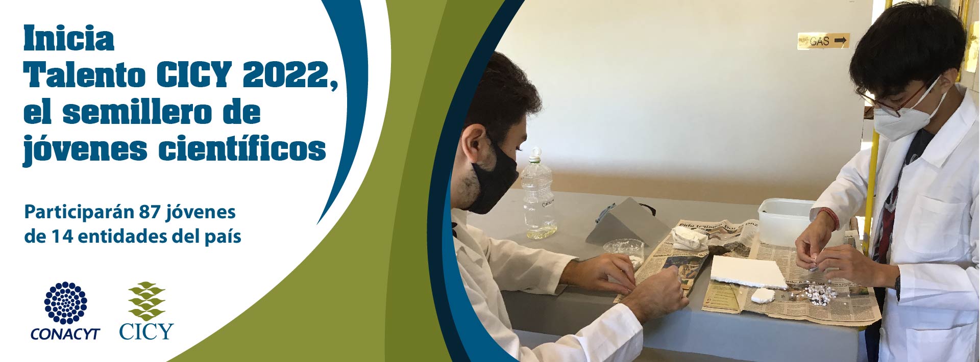 Boletín 18 - Inicia Talento CICY 2022, el semillero de jóvenes científicos