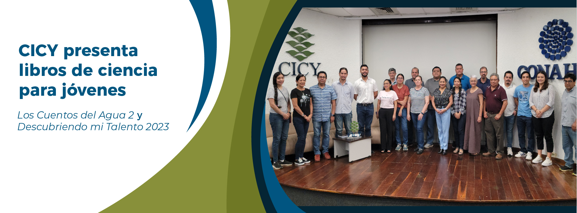 Boletín 13 - CICY presenta libros de ciencia para jóvenes